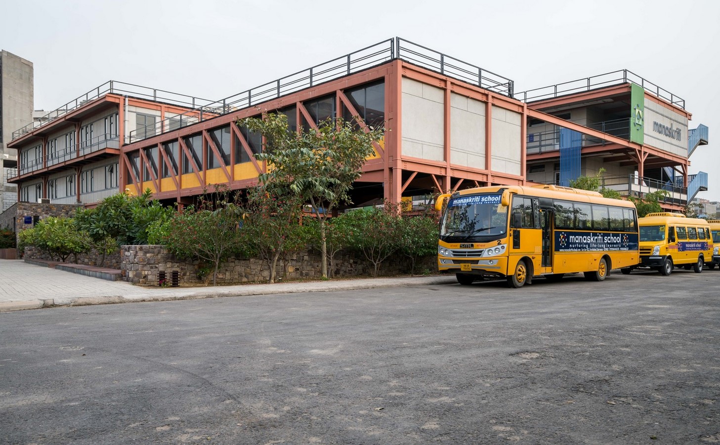 Redefining Education The Manaskriti School by Chromed Design Studio - thedesign