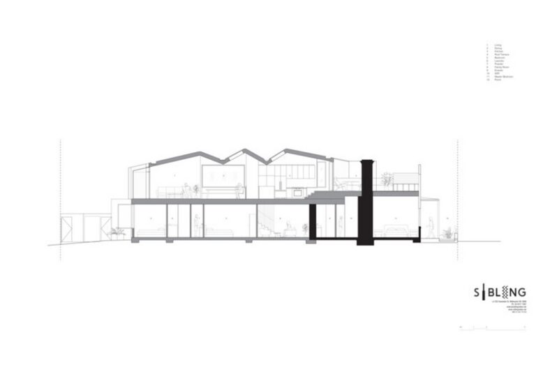 Redefining Space The Upside Down House by Sibling Architecture - thedesign